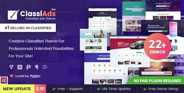 Classiads v6.1.7 – Classified Ads WordPress Theme - indonesiaWP.com • No 1 Download Plugin dan ...