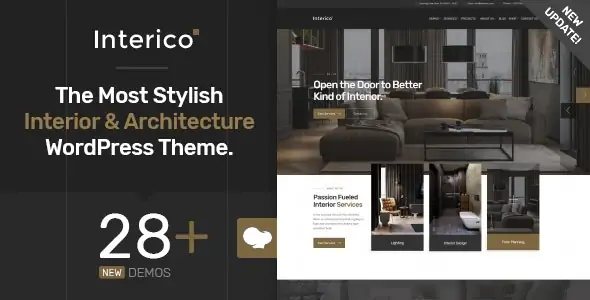 Interico v1.1.6 – Interior Design & Architecture WordPress Theme - indonesiaWP.com • No 1 ...