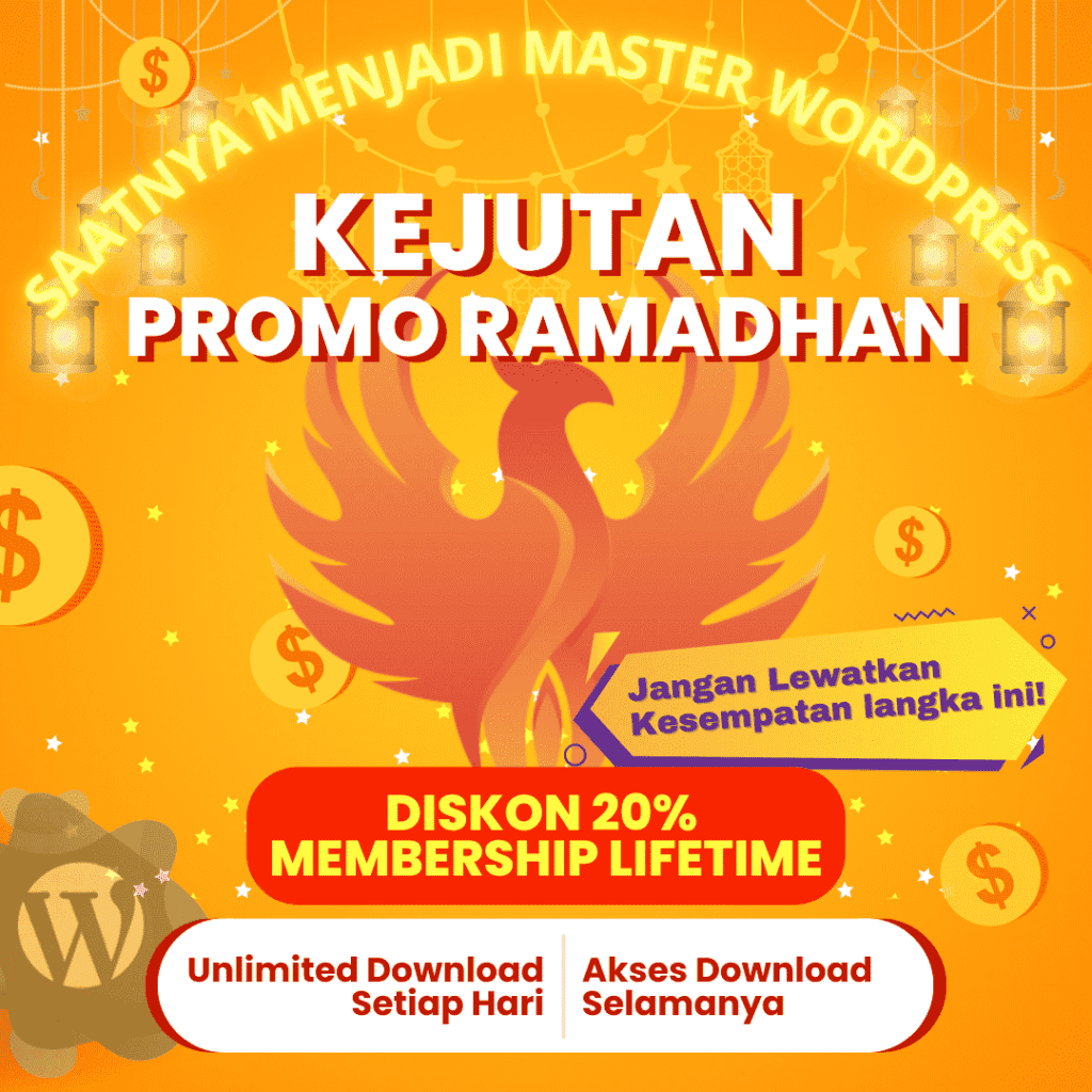 Promo - indonesiaWP.com • No 1 Download Plugin dan Theme Wordpress Premium Indonesia