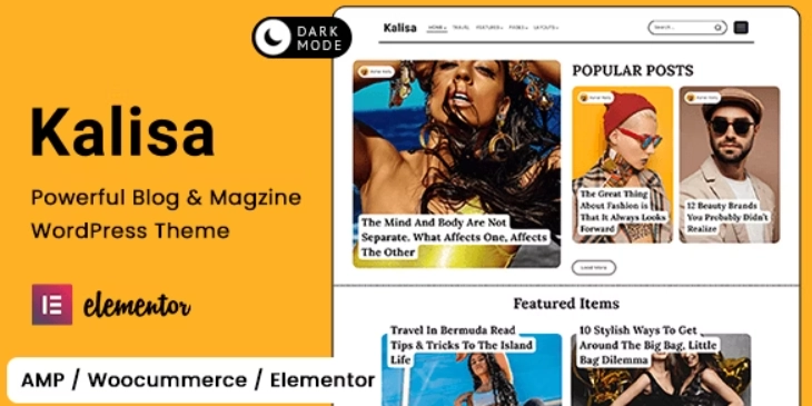 Kalisa v1.9 | Blog & Magazine WordPress Theme - indonesiaWP.com • No 1 Download Plugin dan Theme ...