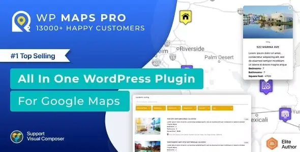 Advanced Google Maps Plugin for WordPress v5.8.0 – WP MAPS PRO - indonesiaWP.com • No 1 Download ...