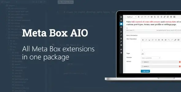 Meta Box AIO v1.30.5 + Meta Box v5.10.3 – WordPress Custom Fields and Custom Meta Boxes ...